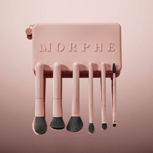 Morphe | Makeup | Morphe Travel Shaping Essentials Travel Brush Set Nwt ...